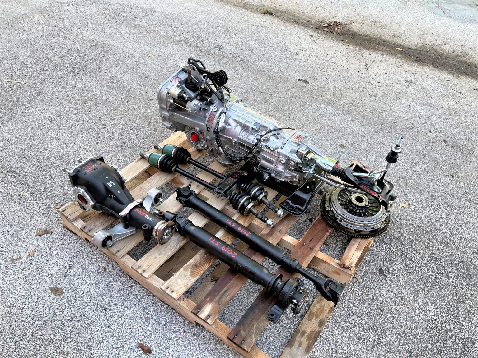 2019-2021 SUBARU WRX STI 6 SPEED MANUAL TRANSMISSION SWAP 6MT 24K MILES ...