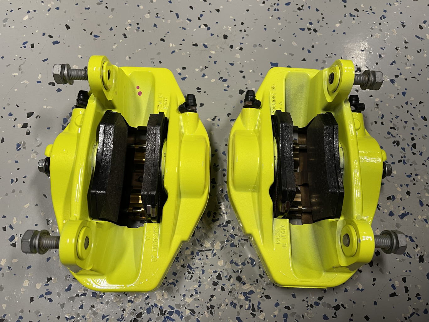 2018-2021 SUBARU WRX STI 6 POT FRONT & REAR BREMBO BRAKE CALIPERS KIT ...