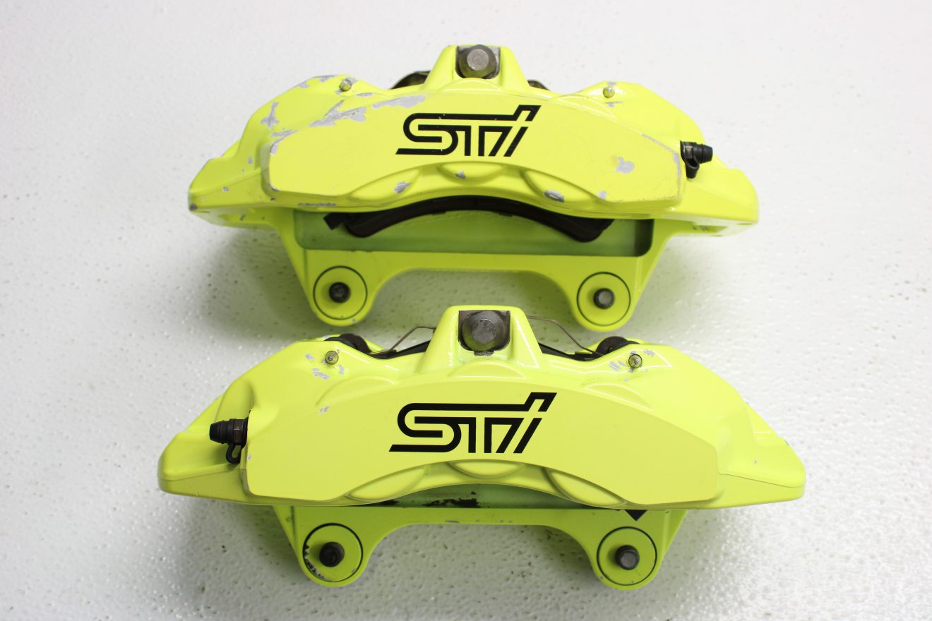 2018-2021 SUBARU WRX STI 6 POT FRONT & REAR BREMBO BRAKE CALIPERS 24K ...