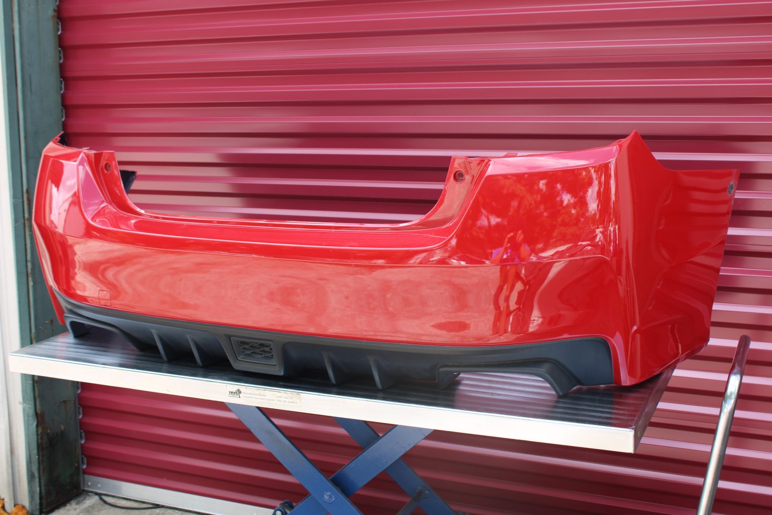 2015-2021 SUBARU WRX & STI REAR BUMPER COVER ASSEMBLY RED OEM ...