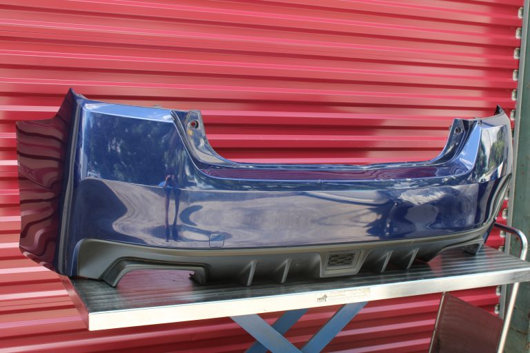 2015-2021 SUBARU WRX & STI REAR BUMPER COVER ASSEMBLY LAPIS BLUE OEM ...