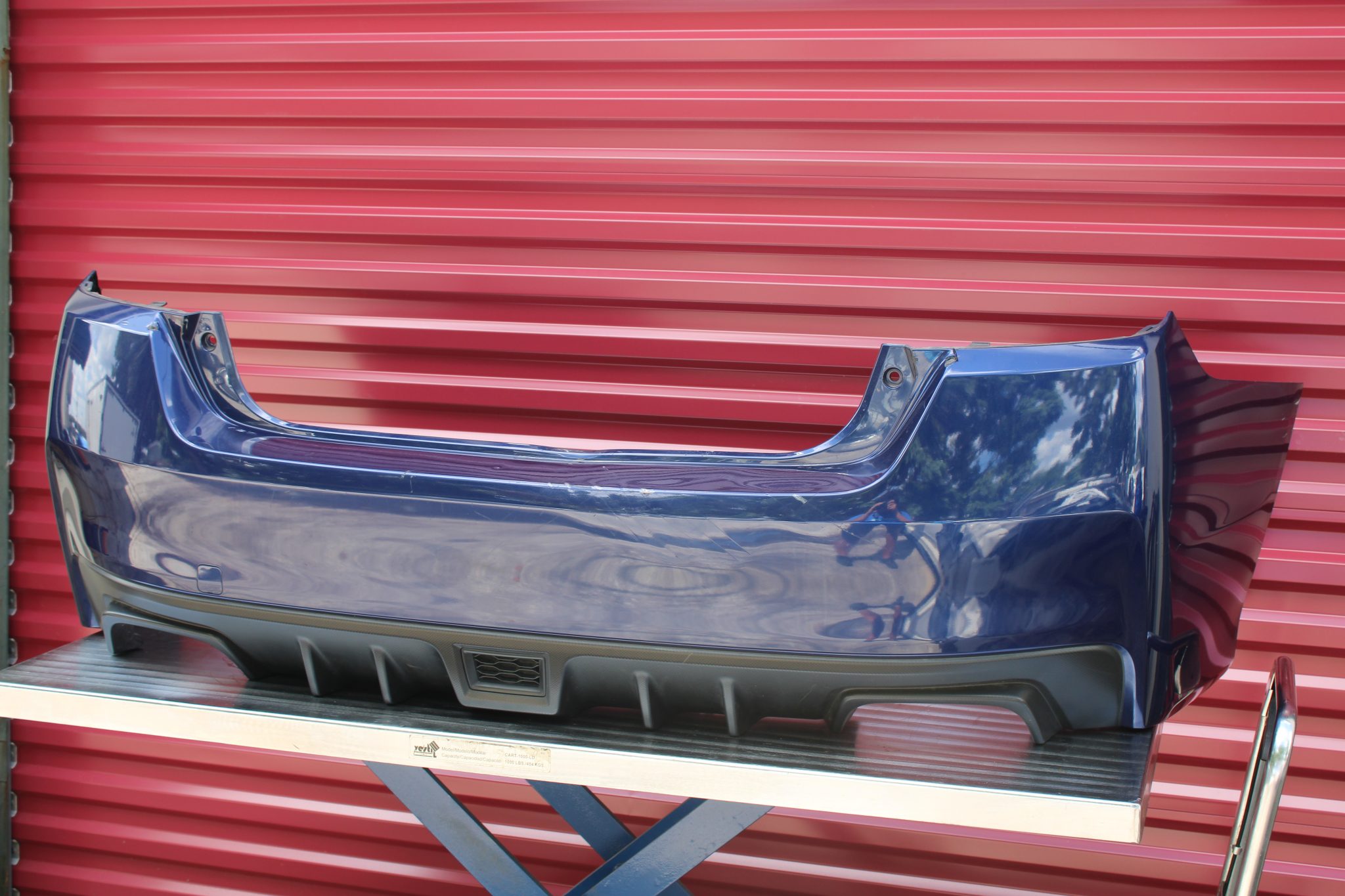 2015-2021 SUBARU WRX & STI REAR BUMPER COVER ASSEMBLY LAPIS BLUE OEM ...