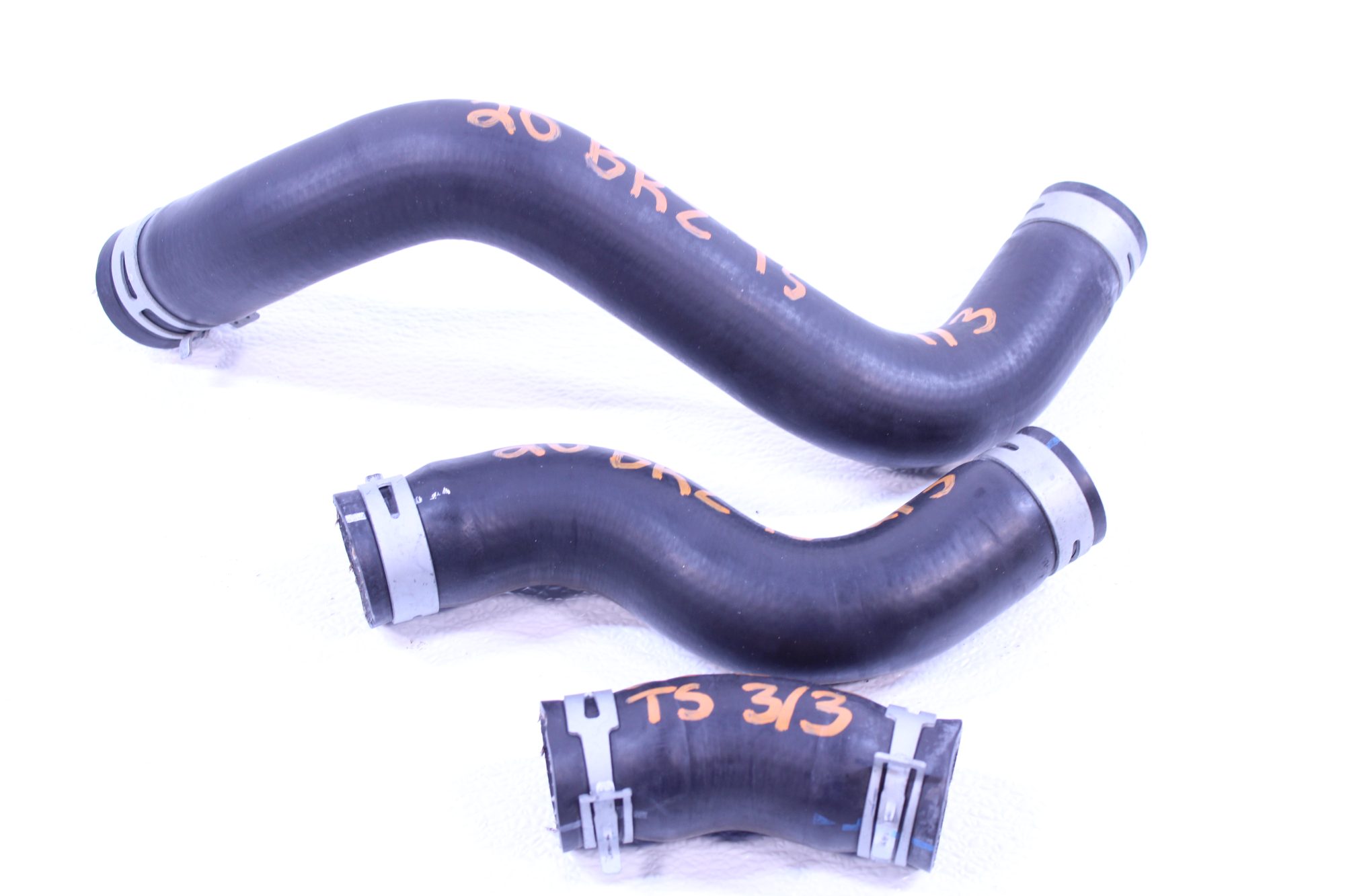2020 SUBARU BRZ TS COOLANT RADIATOR HOSES SET UPPER & LOWER W/ CLAMPS ...