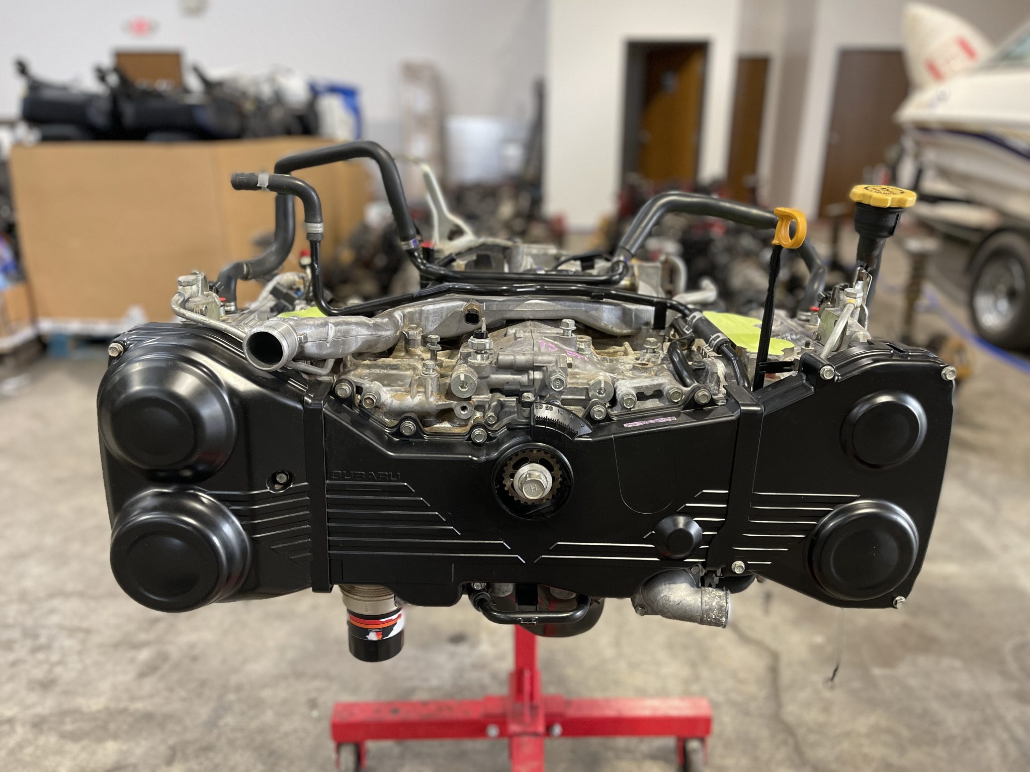 2008-2021 SUBARU WRX STI ENGINE MOTOR LONG BLOCK OEM USDM EJ257 W25 31K ...