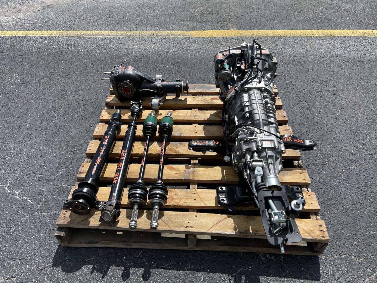 2015-2021 SUBARU WRX STI 6 SPEED MANUAL TRANSMISSION SWAP 6MT 28K MILES ...